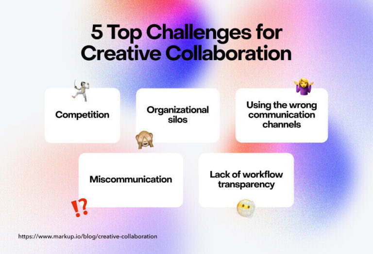 Creative collaboration: Challenges, benefits & tips to succeed - Markup.io